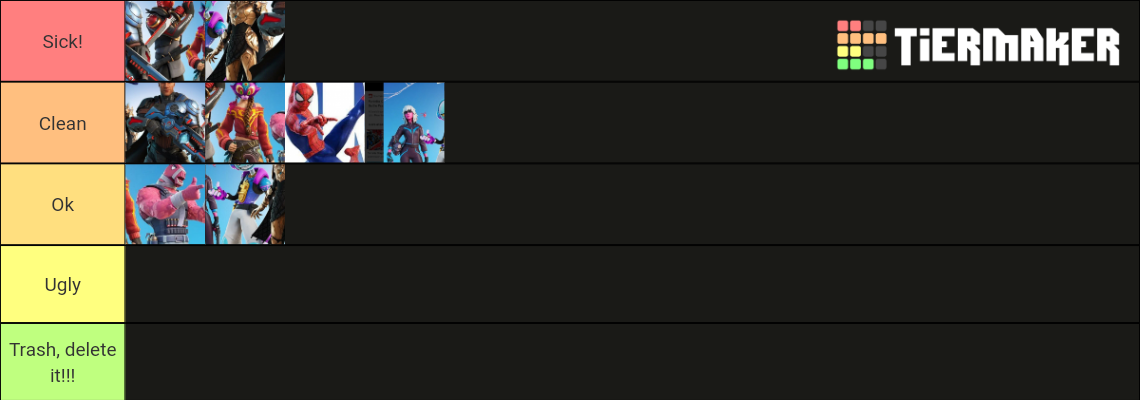 Fortnite chapter 3 season 1 bp skins Tier List (Community Rankings ...