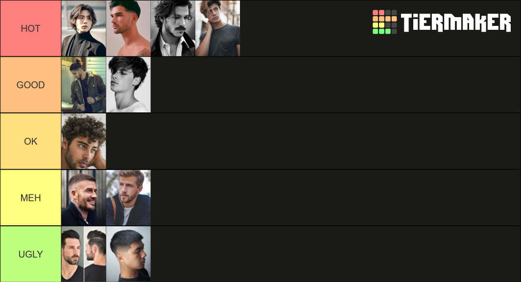 MEN HAIRSTYLES Tier List (Community Rankings) - TierMaker
