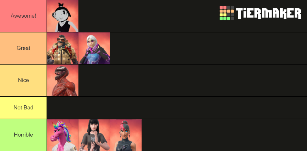 Ch2 S8 Battle Pass Skins Tier List (Community Rankings) - TierMaker