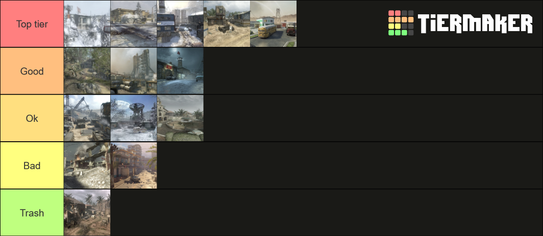 Black Ops 1 maps Tier List (Community Rankings) - TierMaker