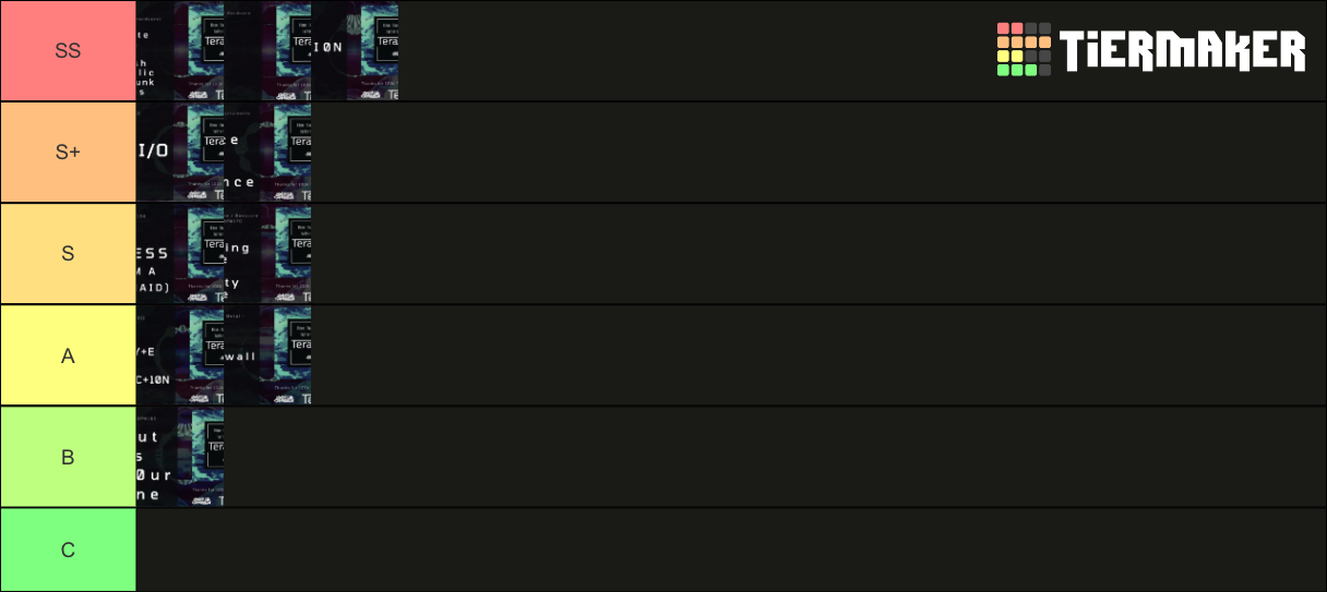 Songs in TERA/IO by Camellia Tier List (Community Rankings) - TierMaker