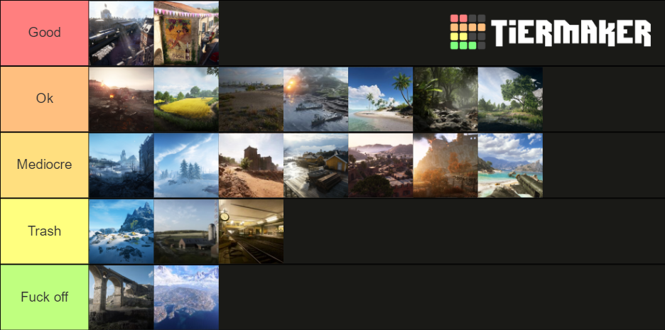 Battlefield V Maps Tier List (Community Rankings) - TierMaker