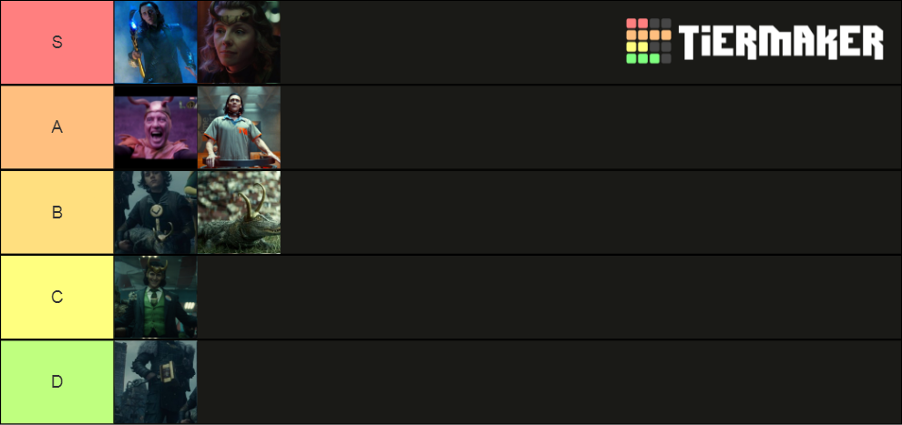 Loki and his variants across time ranked Tier List (Community Rankings ...