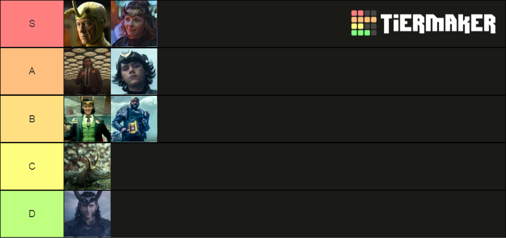 Loki Variants Tier List (Community Rankings) - TierMaker