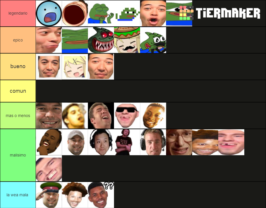 BTTV Emotes Tier List (Community Rankings) - TierMaker
