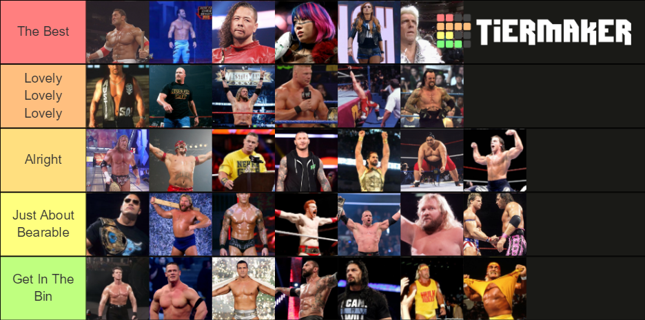 Every WWE Royal Rumble Winner Ever Tier List (Community Rankings ...