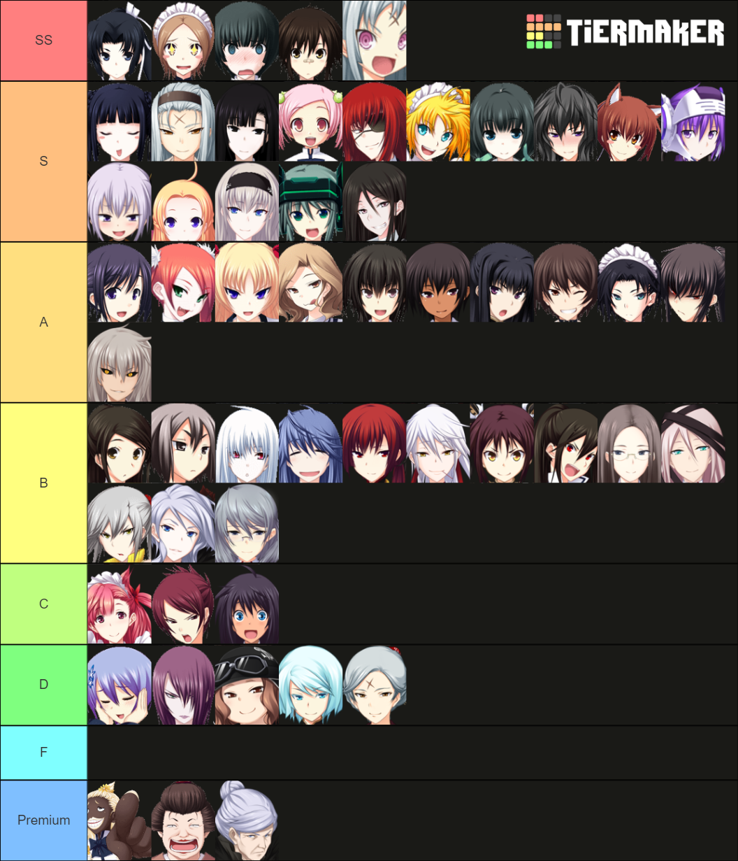 Majikoi Best Girl or Guy Tier List (Community Rankings) - TierMaker