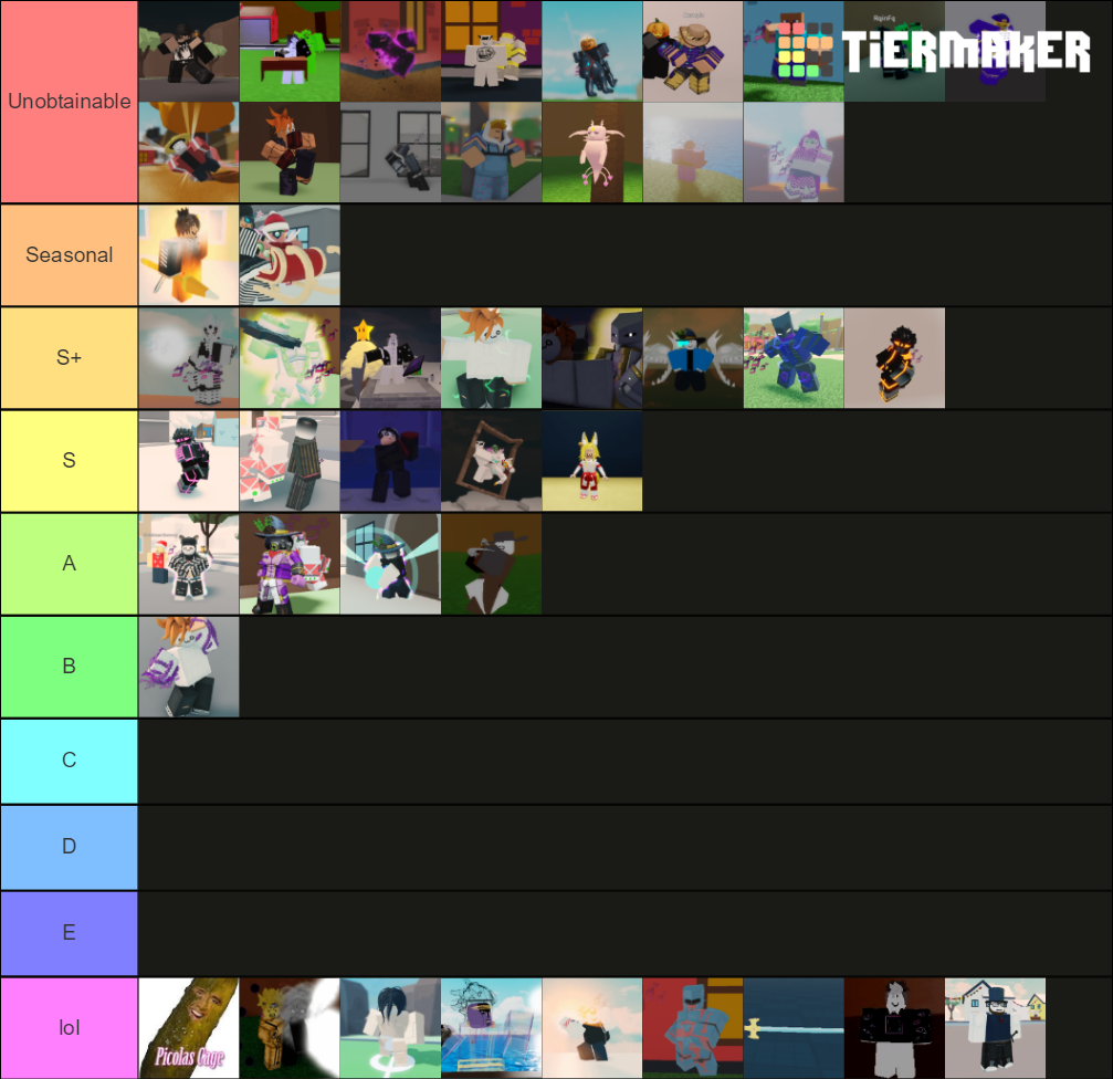 Bizarre Uprising Rarity Tier List (Community Rankings) - TierMaker