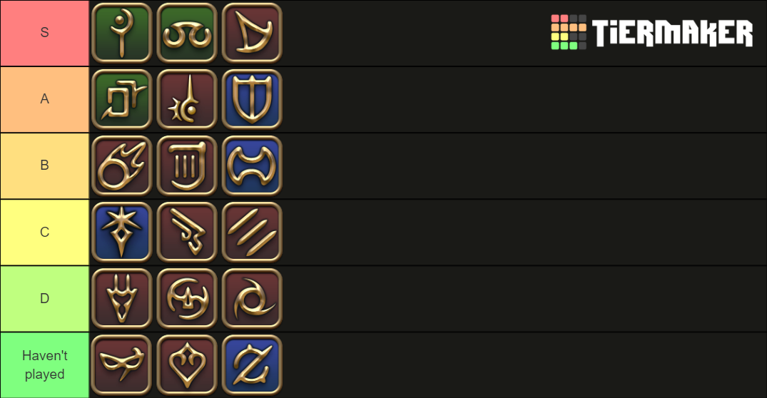 Final Fantasy XIV Job List Tier List (Community Rankings) - TierMaker
