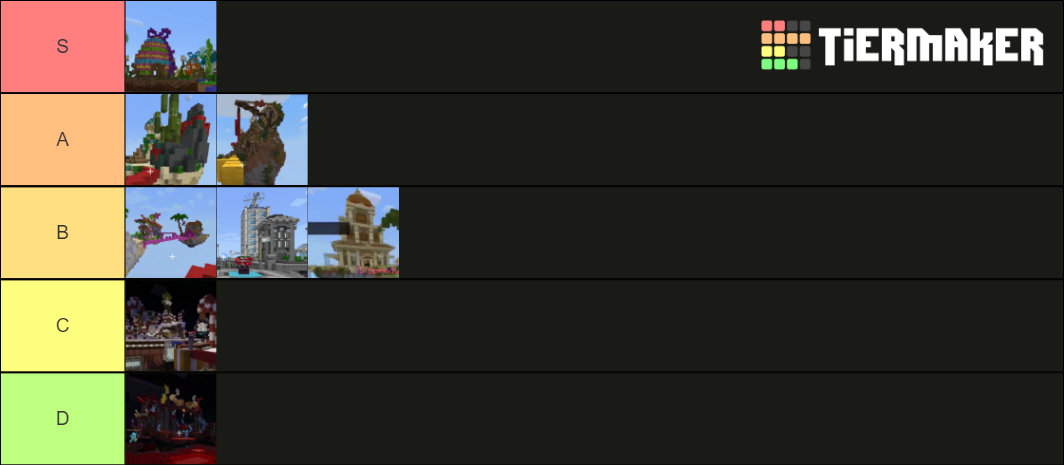 Minecraft Hive Bedrock Edition Treasure Wars Duos Maps Tier List Community Rankings Tiermaker 3127