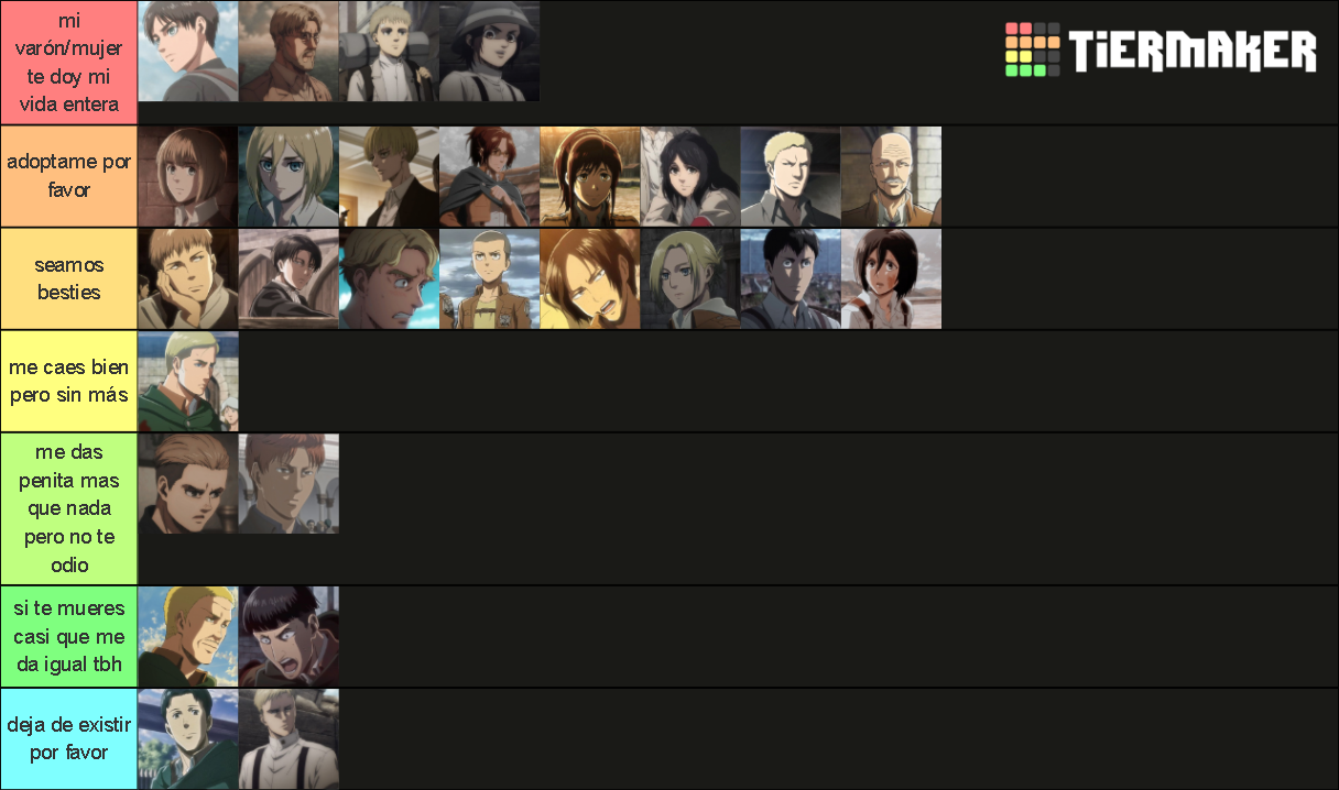 snk characters Tier List (Community Rankings) - TierMaker