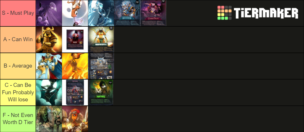Dice Throne Charcaters Tier List (Community Rankings) - TierMaker