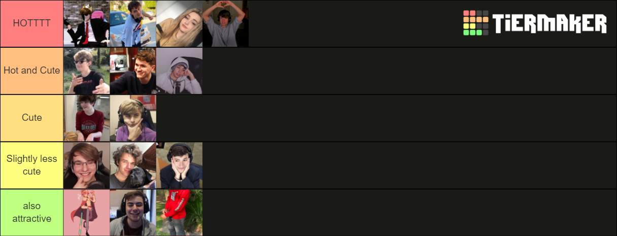 Hot dsmp members Tier List (Community Rankings) - TierMaker