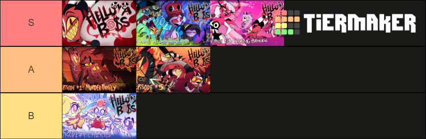 Helluva Boss Episode Ranking Tier List (Community Rankings) - TierMaker