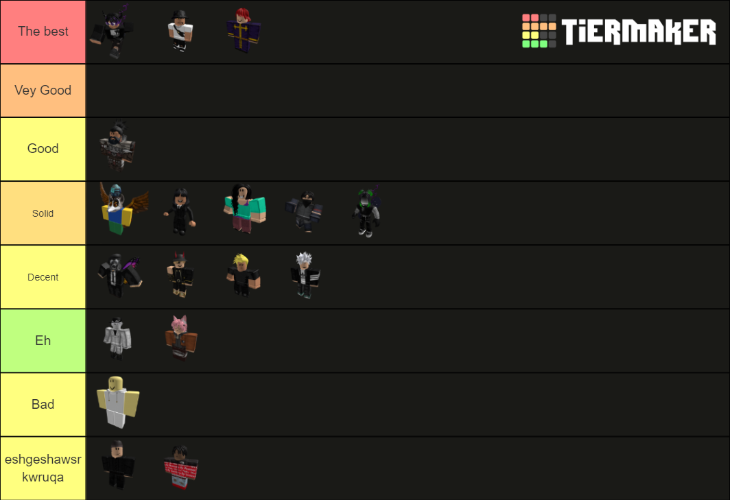 Genkai mod Tier List (Community Rankings) - TierMaker