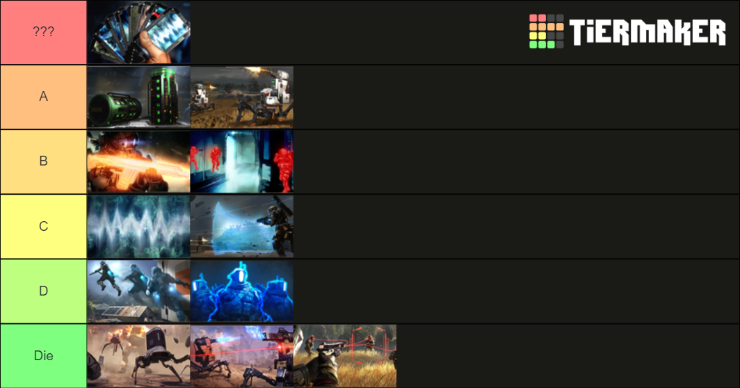Titanfall 2 Boosts Tier List (Community Rankings) - TierMaker