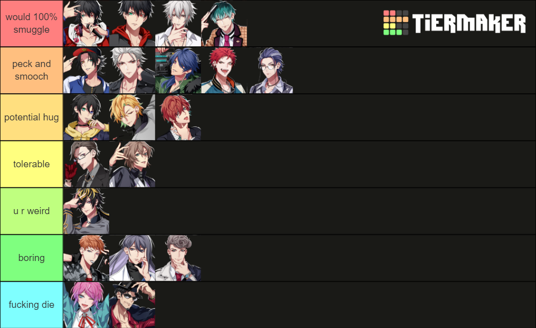 hypmic characters Tier List (Community Rankings) - TierMaker