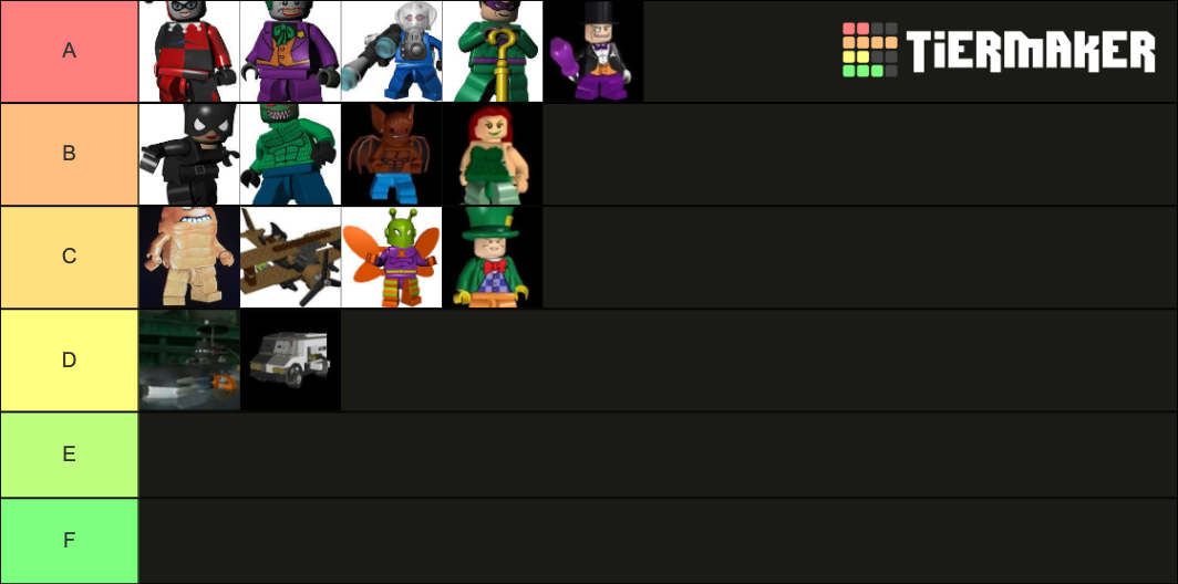 Lego Batman Villains (All 15 Bosses) Tier List (Community Rankings ...