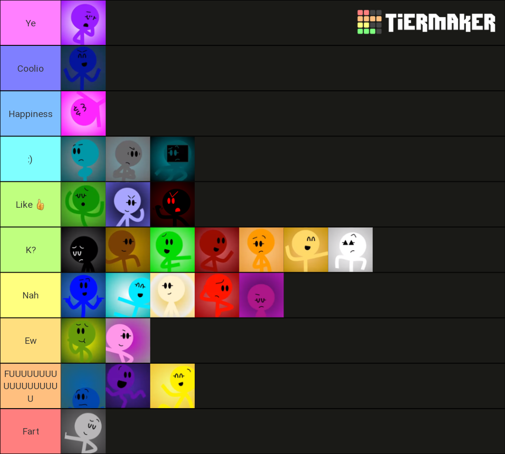 NotScotish Marbles . Tier List (Community Rankings) - TierMaker