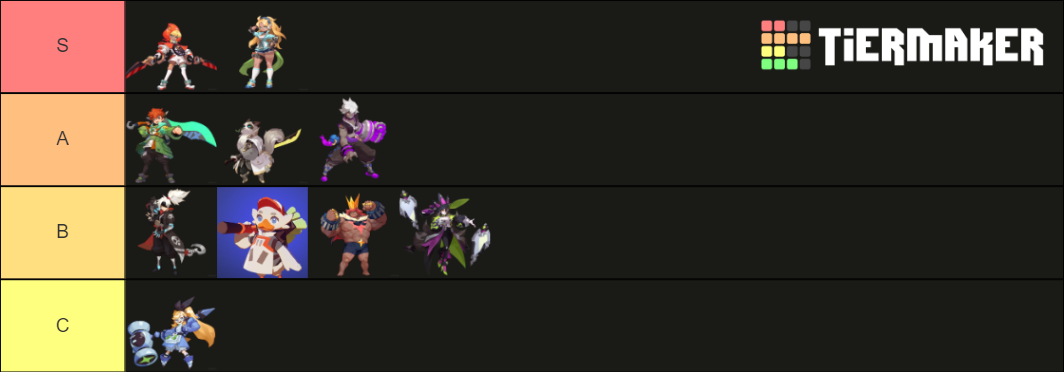 Smash Legends Tier List (Community Rankings) - TierMaker