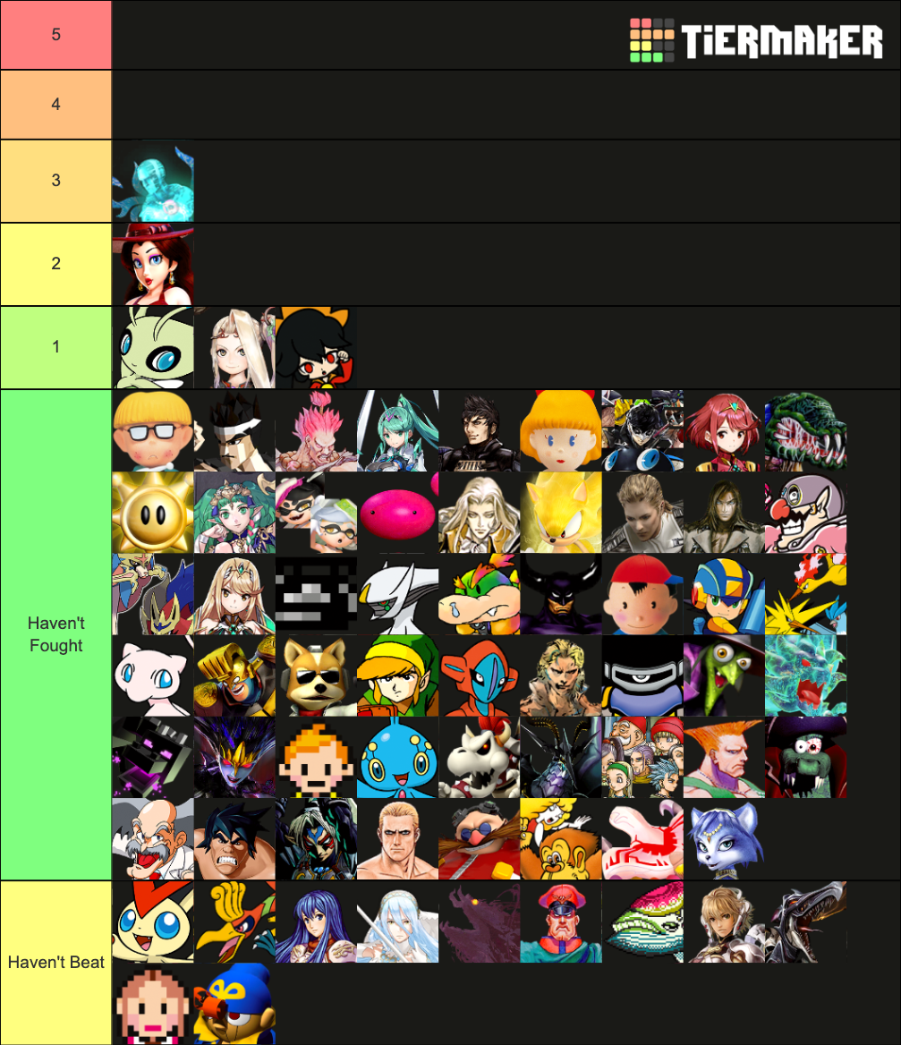 Smash Ultimate - Easiest to Hardest Legend Spirit Battles Tier List ...