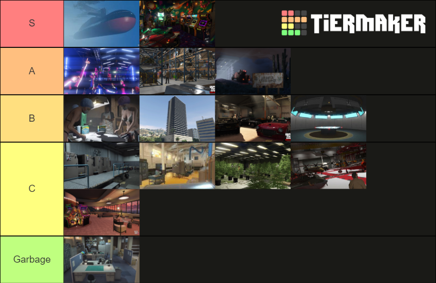 Gta 5 Bussiness's and Properties Tier List (Community Rankings) - TierMaker