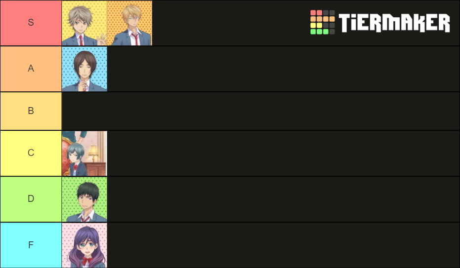 Kiss Him Not Me (Characters) Tier List (Community Rankings) - TierMaker