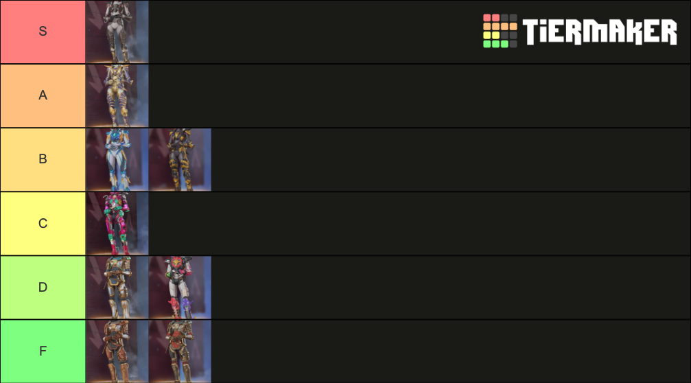 Horizon Legendary Skins Apex Legends Tier List (Community Rankings ...