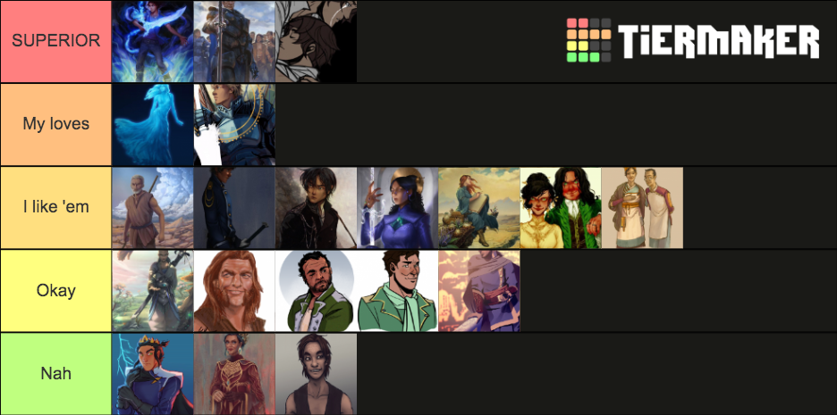 Way of Kings Characters Tier List (Community Rankings) - TierMaker