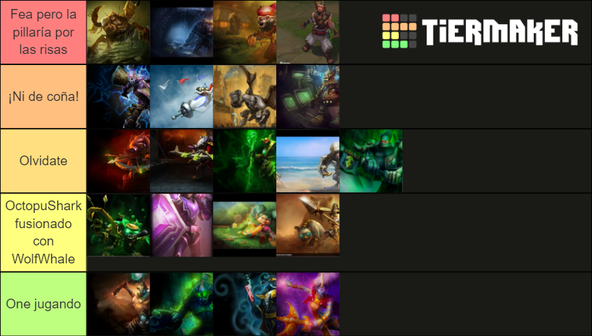 Worst LOL Skin Ever Tier List (Community Rankings) - TierMaker