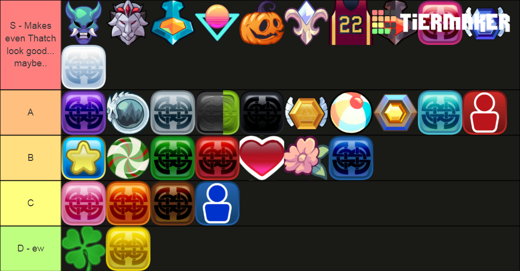 Brawlhalla Colors 2021 Tier List (Community Rankings) - TierMaker