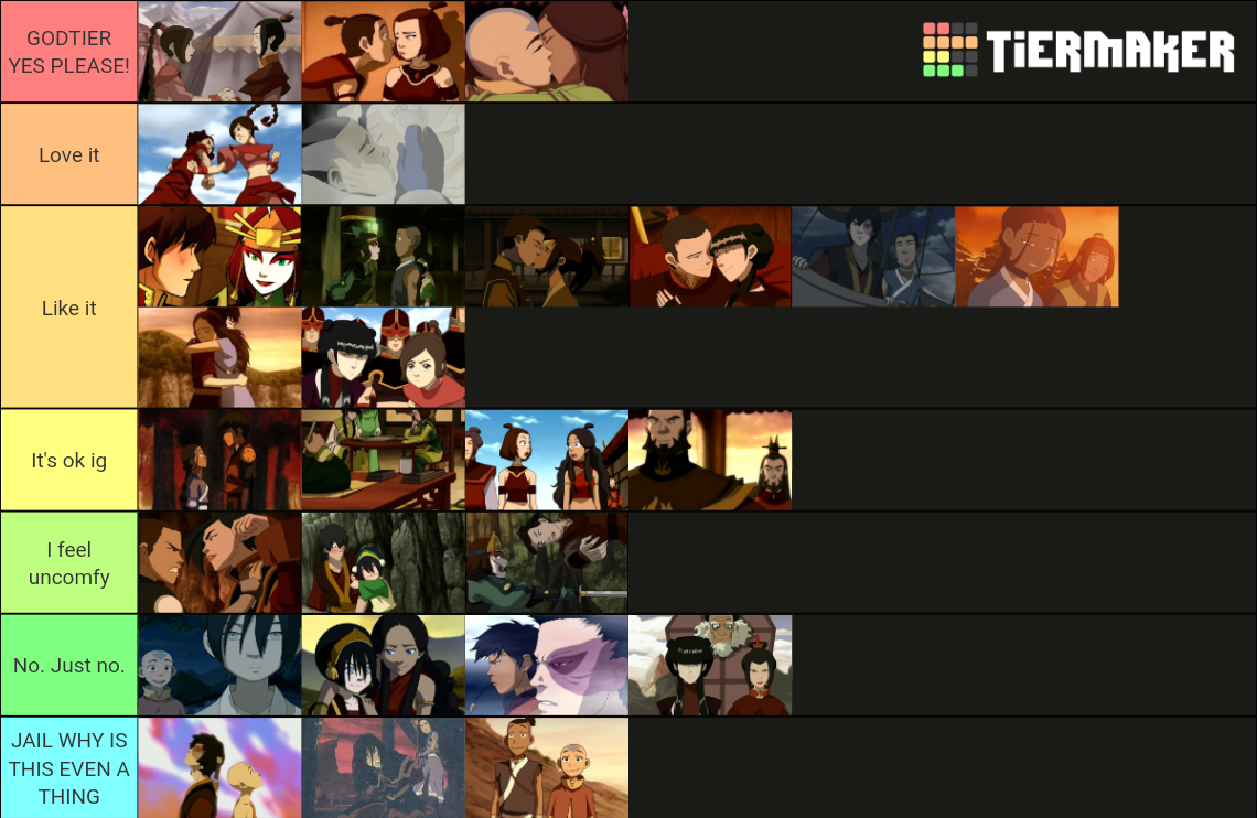 Atla ships Tier List (Community Rankings) - TierMaker