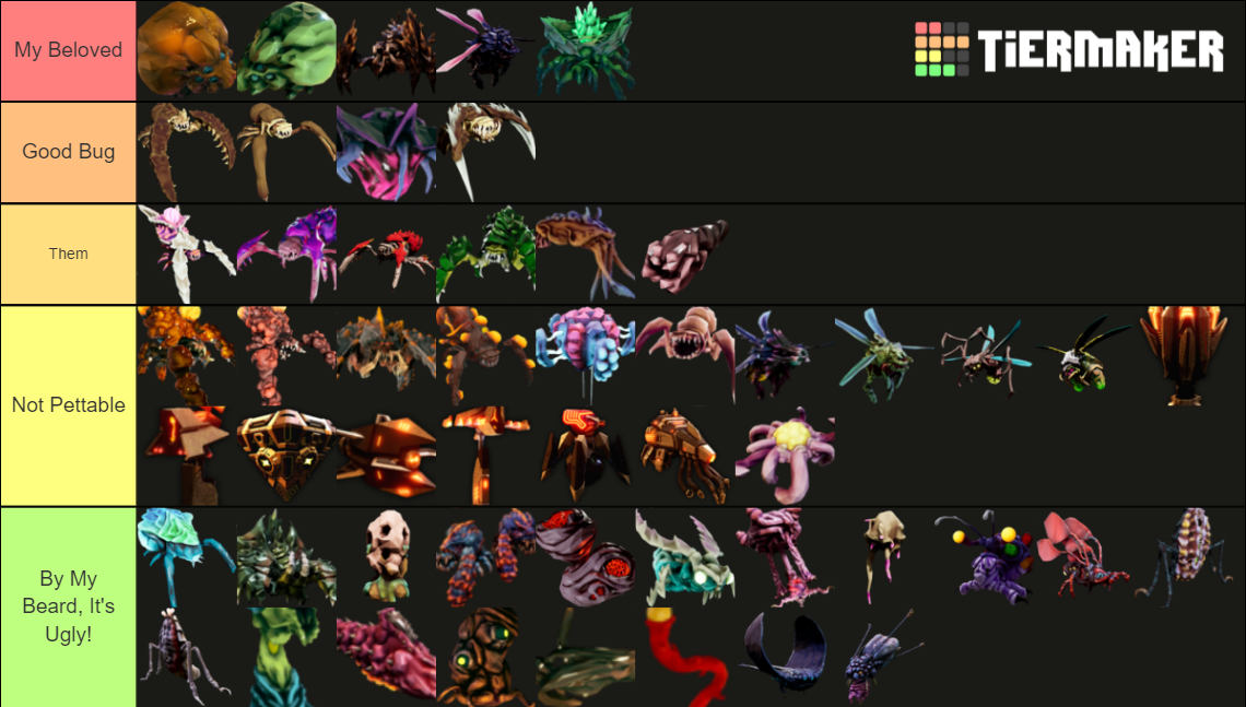Deep Rock Galactic Enemies Tier List (Community Rankings) - TierMaker