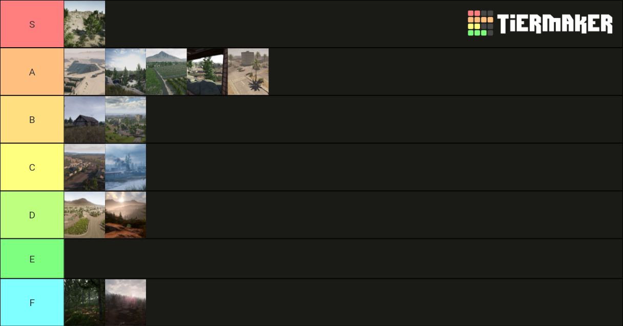 Squad Maps Tier List (Community Rankings) - TierMaker