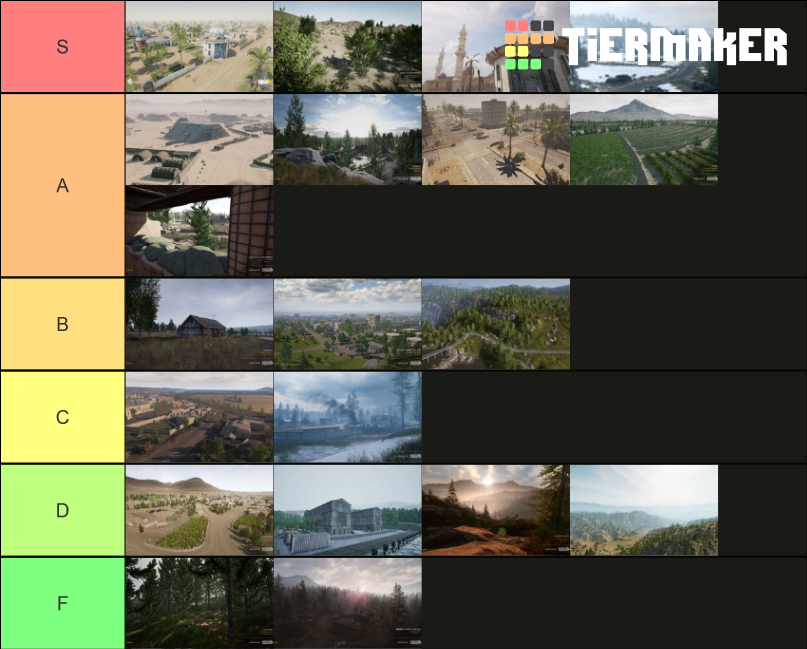Squad Maps Tier List (Community Rankings) - TierMaker