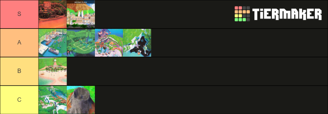 Super Mario Sunshine Levels Tier List (Community Rankings) - TierMaker