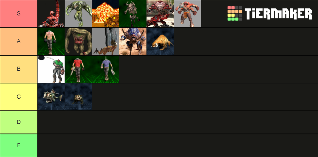 Serious Sam: the first encounter enemies Tier List (Community Rankings ...