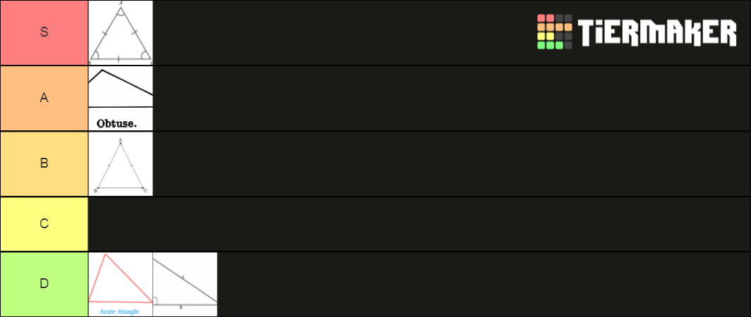 Triangle Tier List (Community Rankings) - TierMaker
