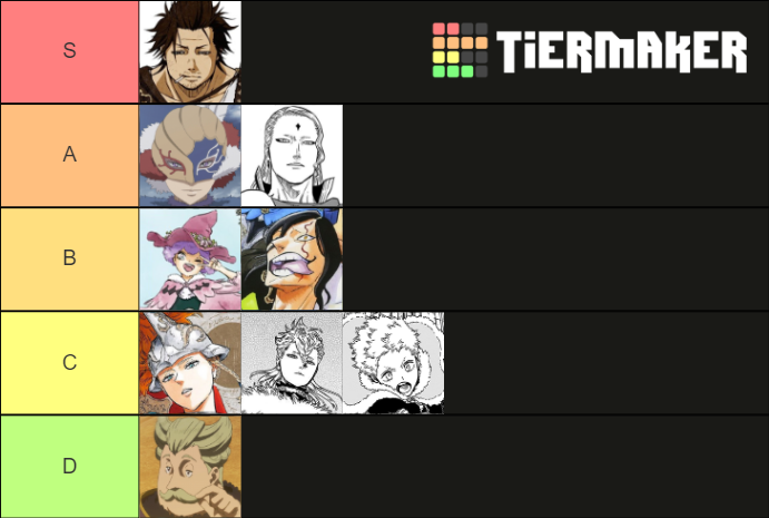 Black Clover Magic Knight Captains Tier List (Community Rankings ...