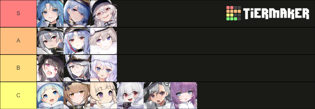 Azur Lane Secondary Factions Tier List (Community Rankings) - TierMaker