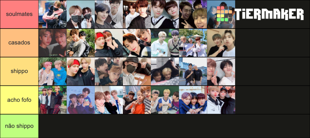 skz ships Tier List (Community Rankings) - TierMaker