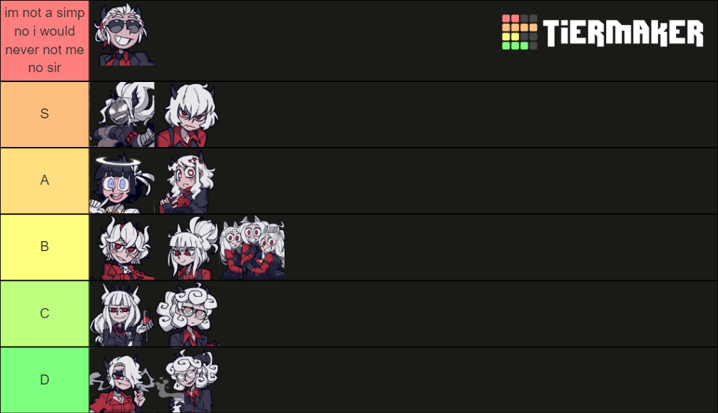 Helltaker Characters Tier List (Community Rankings) - TierMaker