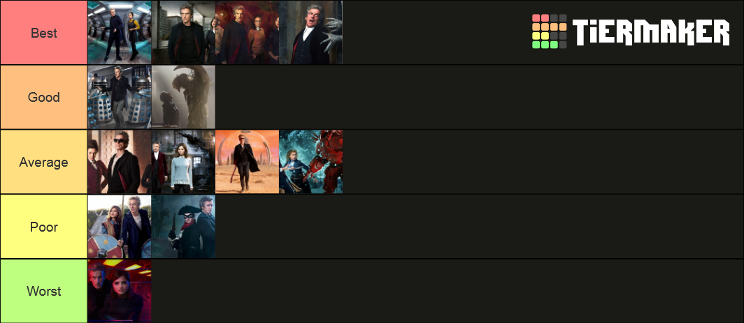 DW S9 Ranking Tier List (Community Rankings) - TierMaker