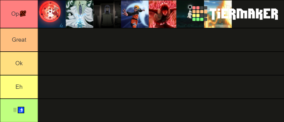 Most powerful jutsu Tier List (Community Rankings) - TierMaker