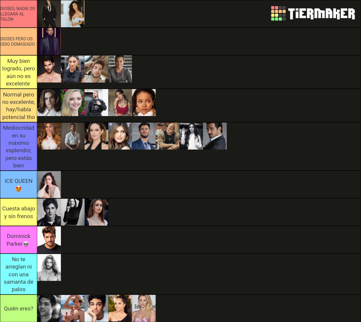 TIER LIST UNIVERSO PP Tier List (Community Rankings) - TierMaker