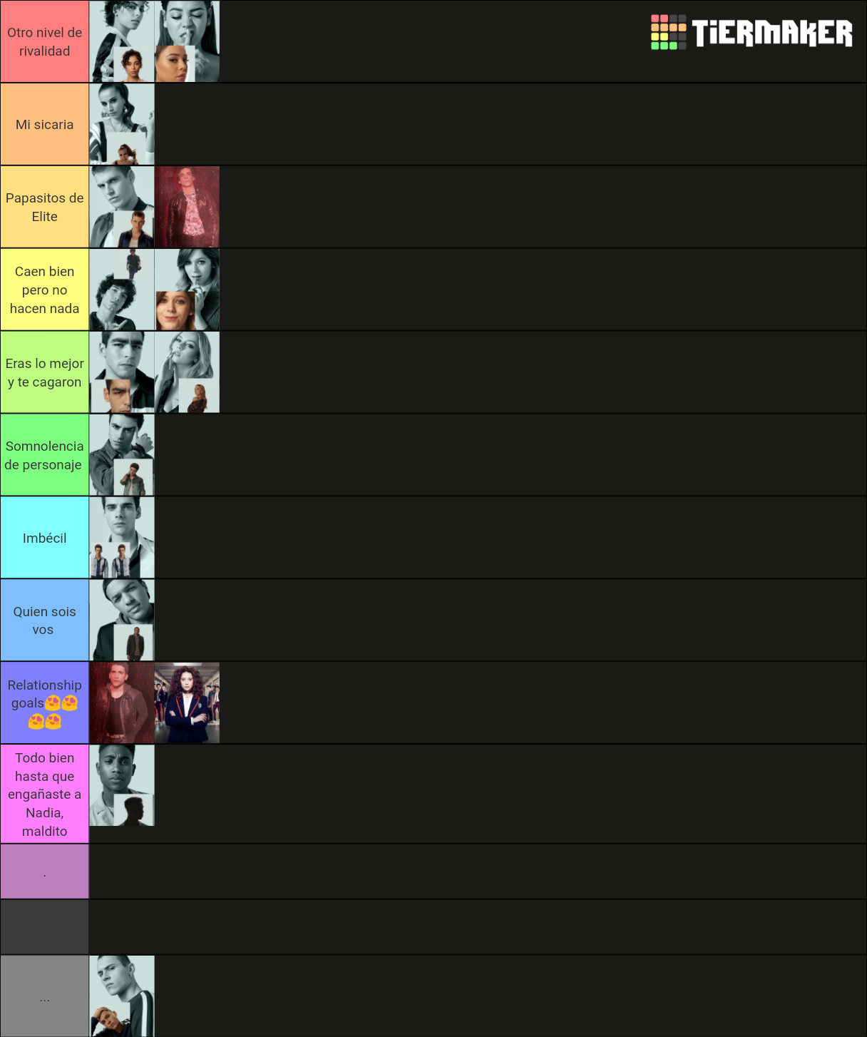 Elite Characters Tier List (Community Rankings) - TierMaker