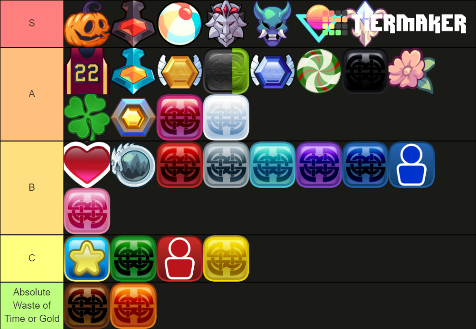 Brawlhalla Colors 2021 Tier List (Community Rankings) - TierMaker