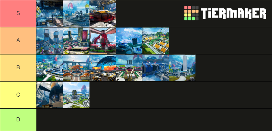 Apex S8 Best Jump Place Tier List (Community Rankings) - TierMaker