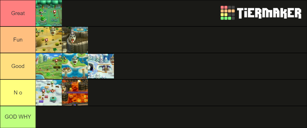 MARIO MARIO Tier List (Community Rankings) - TierMaker