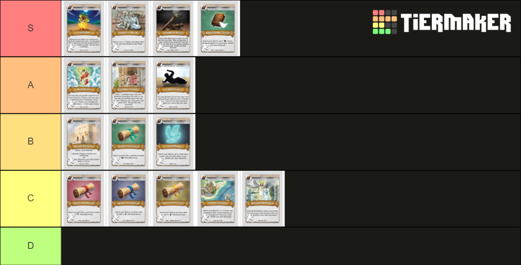 Animo: The Living Deck Bible Verse Game Tier List (Community Rankings ...